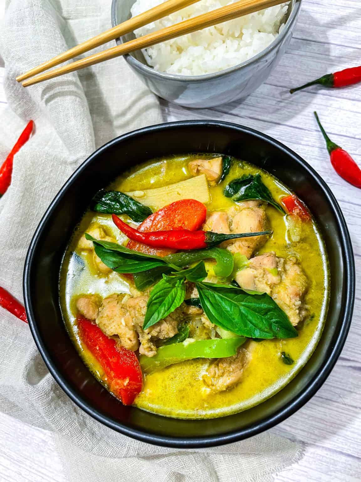 Thai Chicken Curry Recipe with Leftovers in Your Fridge – The Savory ...
