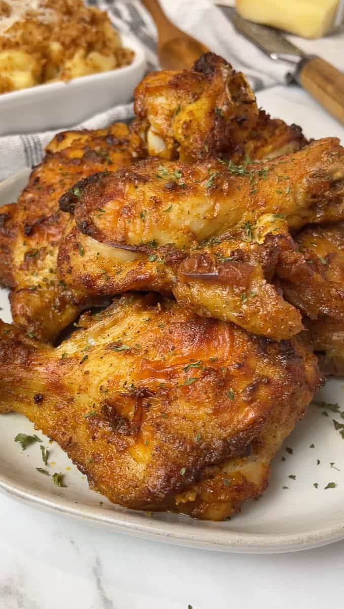 The Best Juicy BBQ Rub Air Fryer Chicken Recipe – The Savory Chopstick