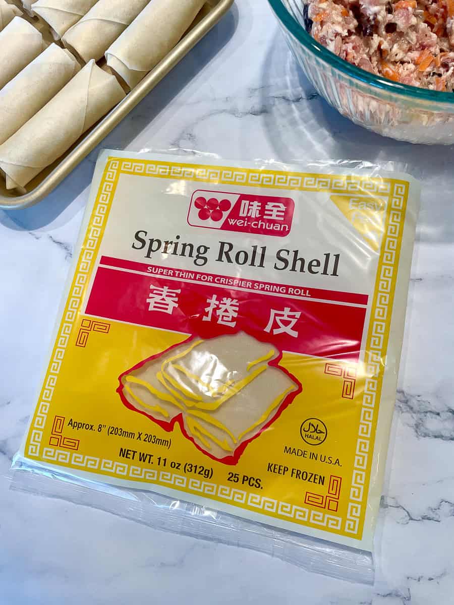 Frozen Spring Roll Wrappers