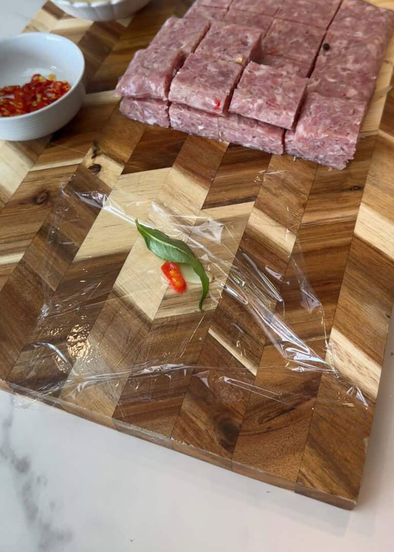 How to Make Nem Chua Traditional & Easy Recipe – The Savory Chopstick
