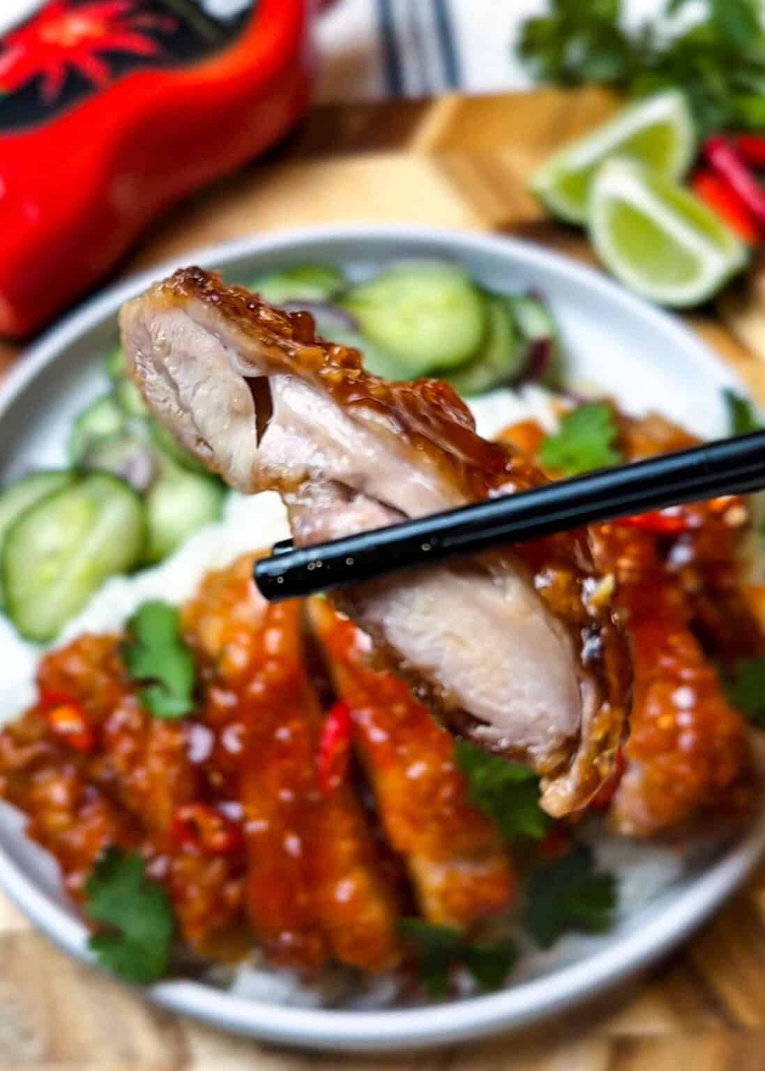 Golden Lava Chicken Thighs – The Savory Chopstick